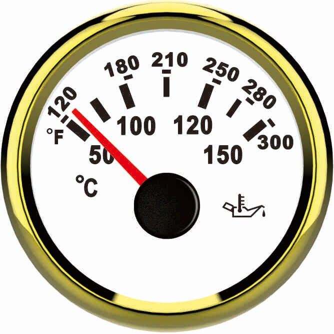 Gerechtvaardigd 52mm Olie Temp Gauge 50-150 graden... – Vicedeal