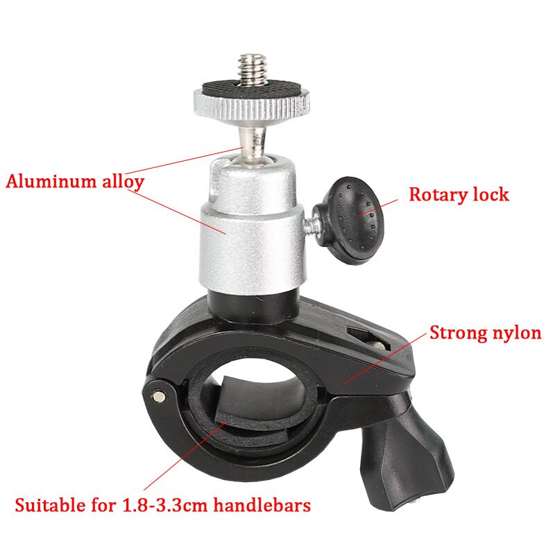 Roll Bar Mount Cam Bar Mount Houder voor Fiets Mul... – Vicedeal