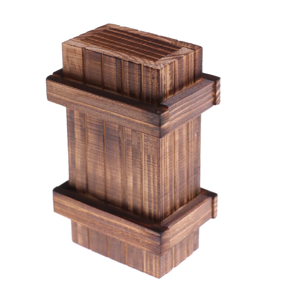 Vintage Wooden Puzzle Boxes with Secret Drawer Woo... – Grandado