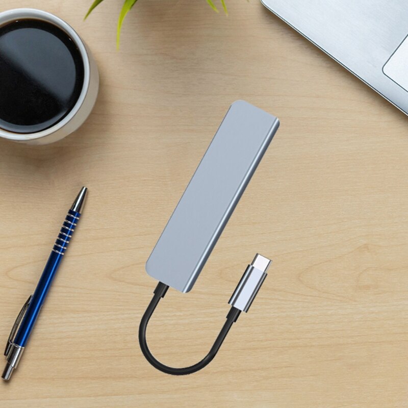 Multi-Poorten Type C Usb Hub 5 In1 USB3.0 2.0 320M... – Grandado