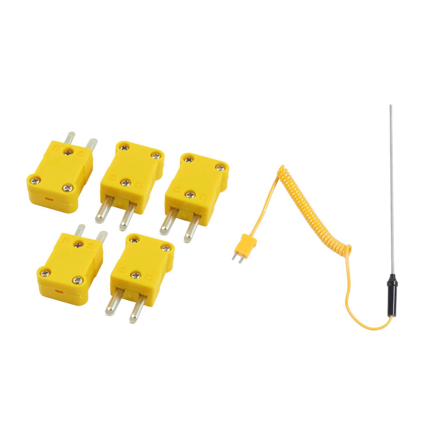 Connecteur de fil de Thermocouple Type K, 5 pièces... – Grandado