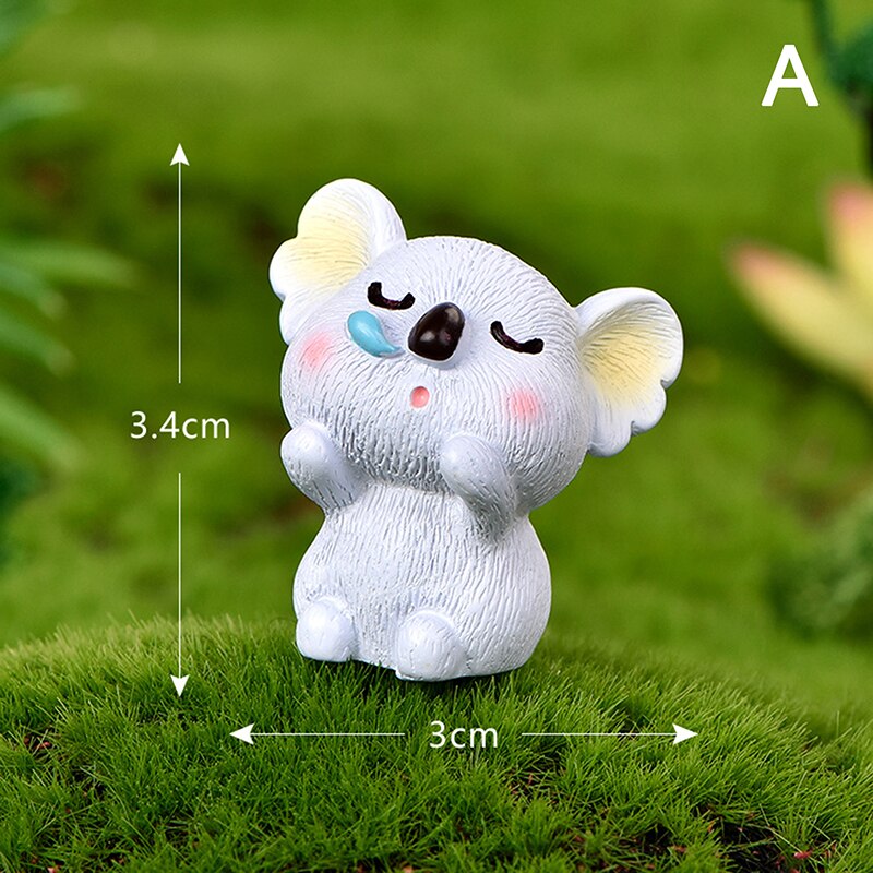 1PC Cute Cartoon Resin Koala Decorations Ornaments... – Grandado