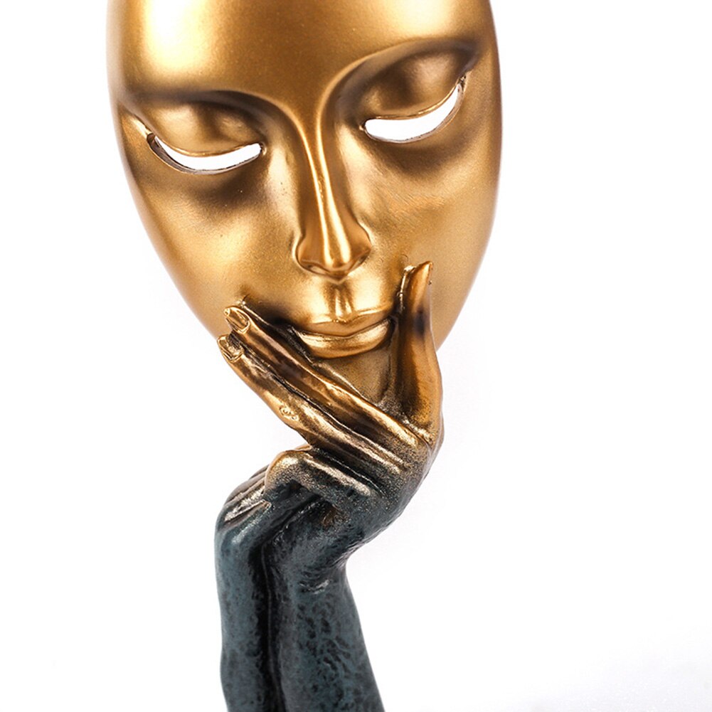 Home Statue Abstract Human Face Model Sculpture Mo... – Grandado