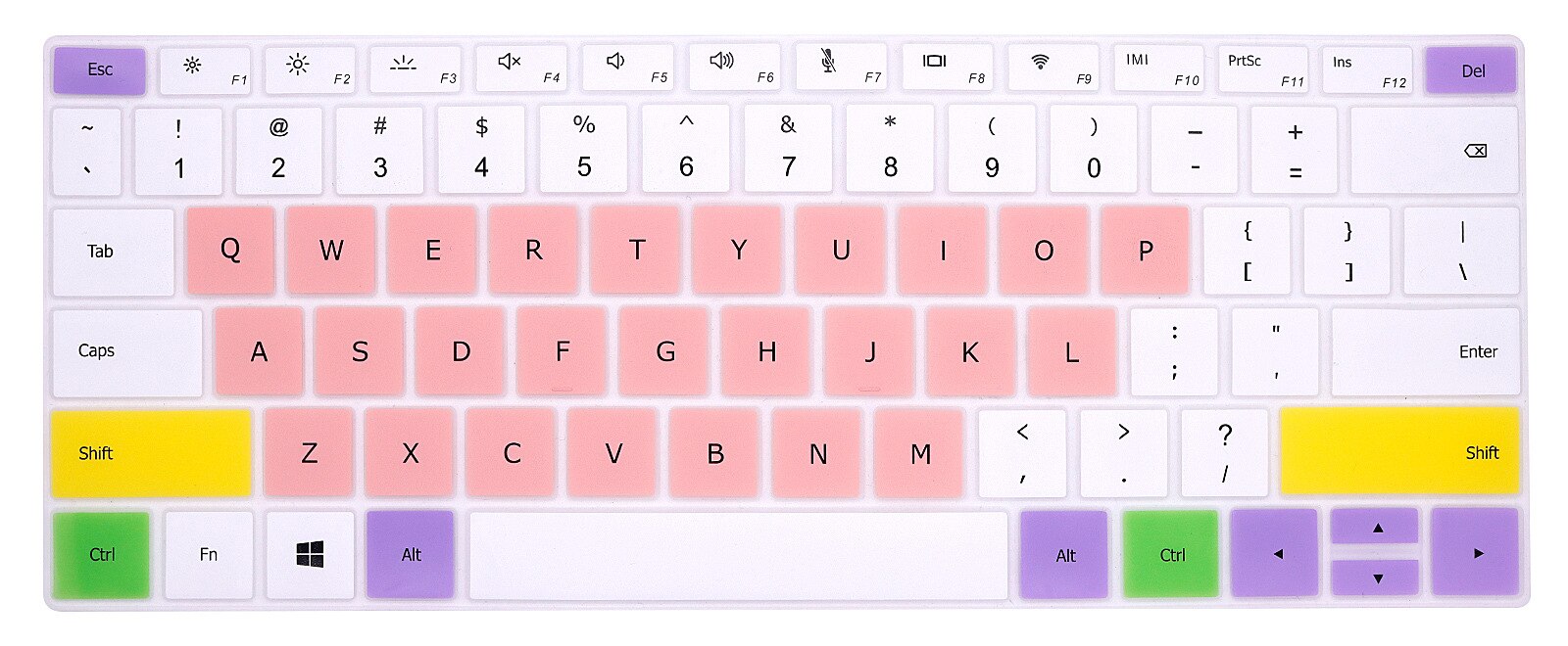 English Letters Keyboard Cover for Huawei X Pro D ... – Grandado
