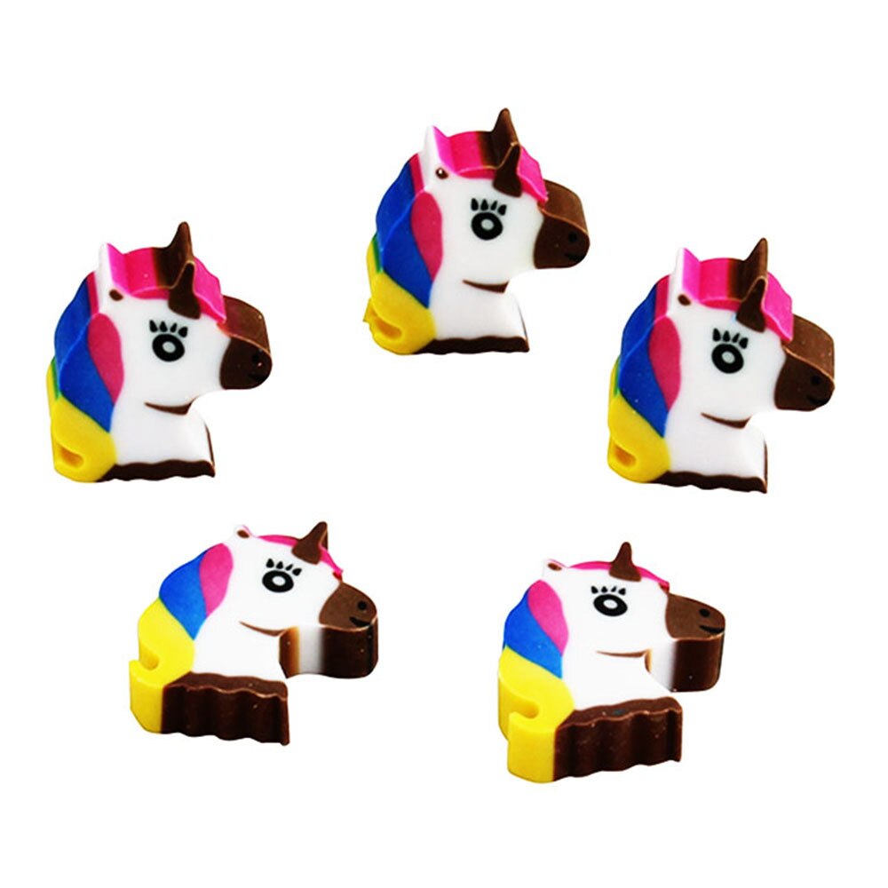 Mini Unicorn Eraser Kids Prize Pencil Eraser 120pc... – Grandado