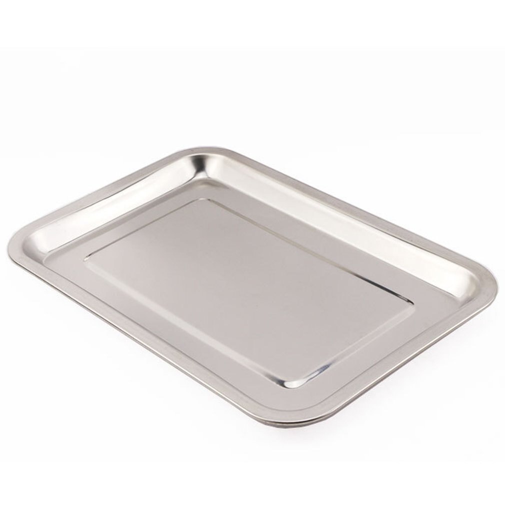 Stainless Steel Square Plate Tray End Dish Rectang... – Vicedeal