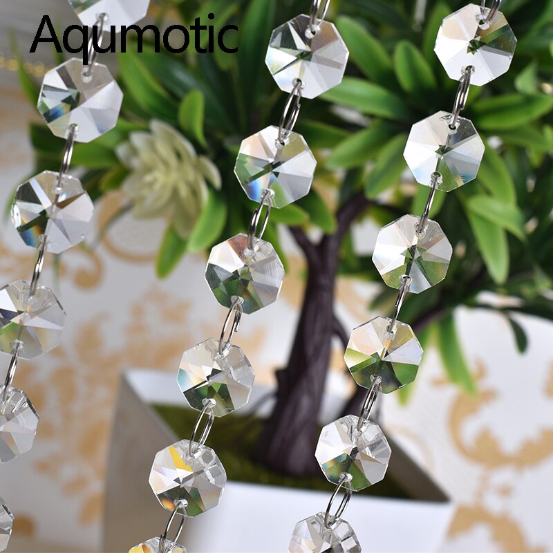 Aqumotic Crystal Curtain Luxury Acrylic Color Glas... – Vicedeal