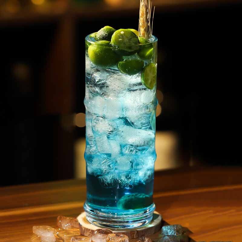 Bamboo-sShaped Glass Cup Colin Hypo Juice Cold Dri... – Grandado