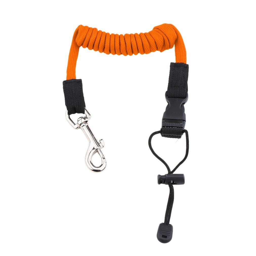 Elastic Coiled Paddle Leash Canoe Kayak Paddle Lea... – Vicedeal