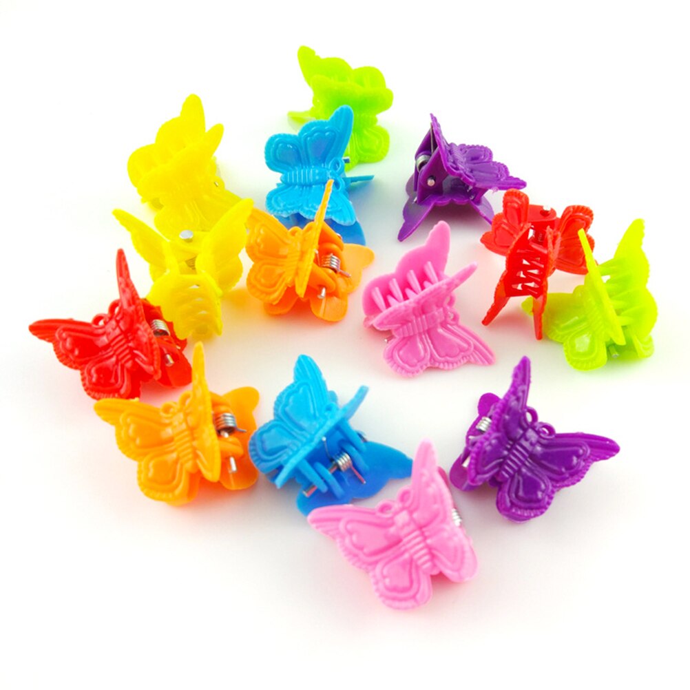 100 PCS Butterfly Hair Clips Beauty Tools Assorted... – Grandado