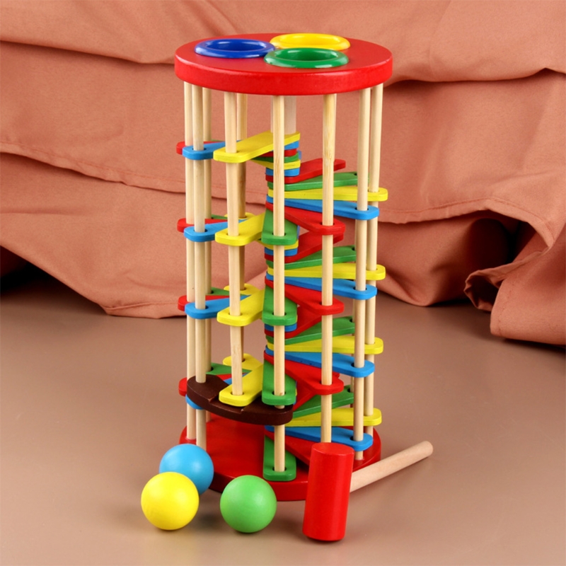 Children Pounding Ball Fall Ladder Small Hammer Co... – Grandado