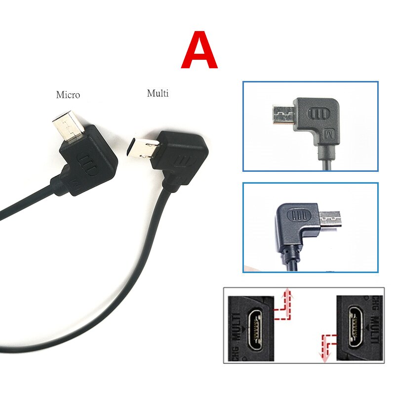 Micro USB to Multi USB Camera Control Cable for ZH... – Grandado