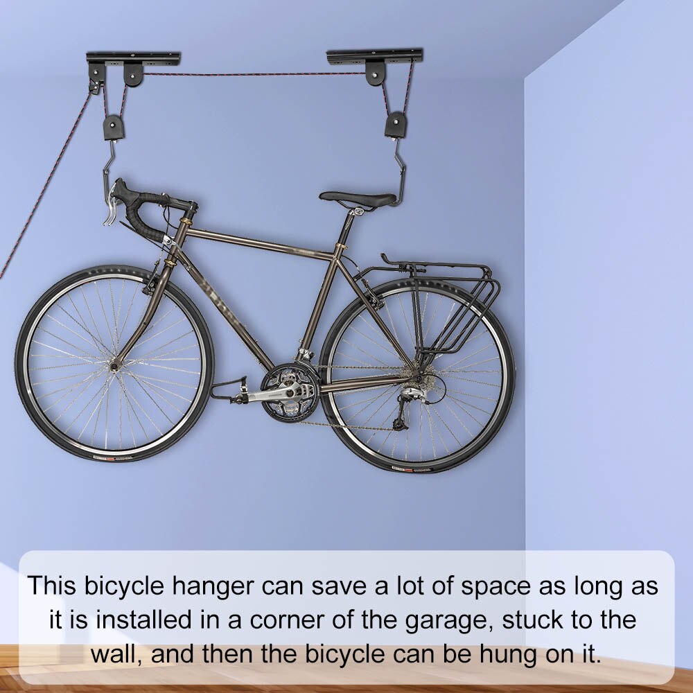 Bike Holder Ceiling Lift Cargo Rack For Bicycle Bi... – Grandado