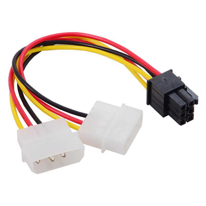 RGEEK 6pin to 4pin Molex ATX IDE Molex Power Dual ... – Grandado