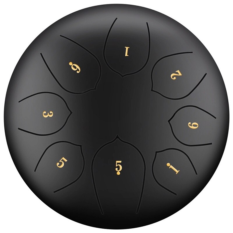 8 Inch Steel Tongue Drum 8 Tune Hand Pan Drum Tank... – Vicedeal