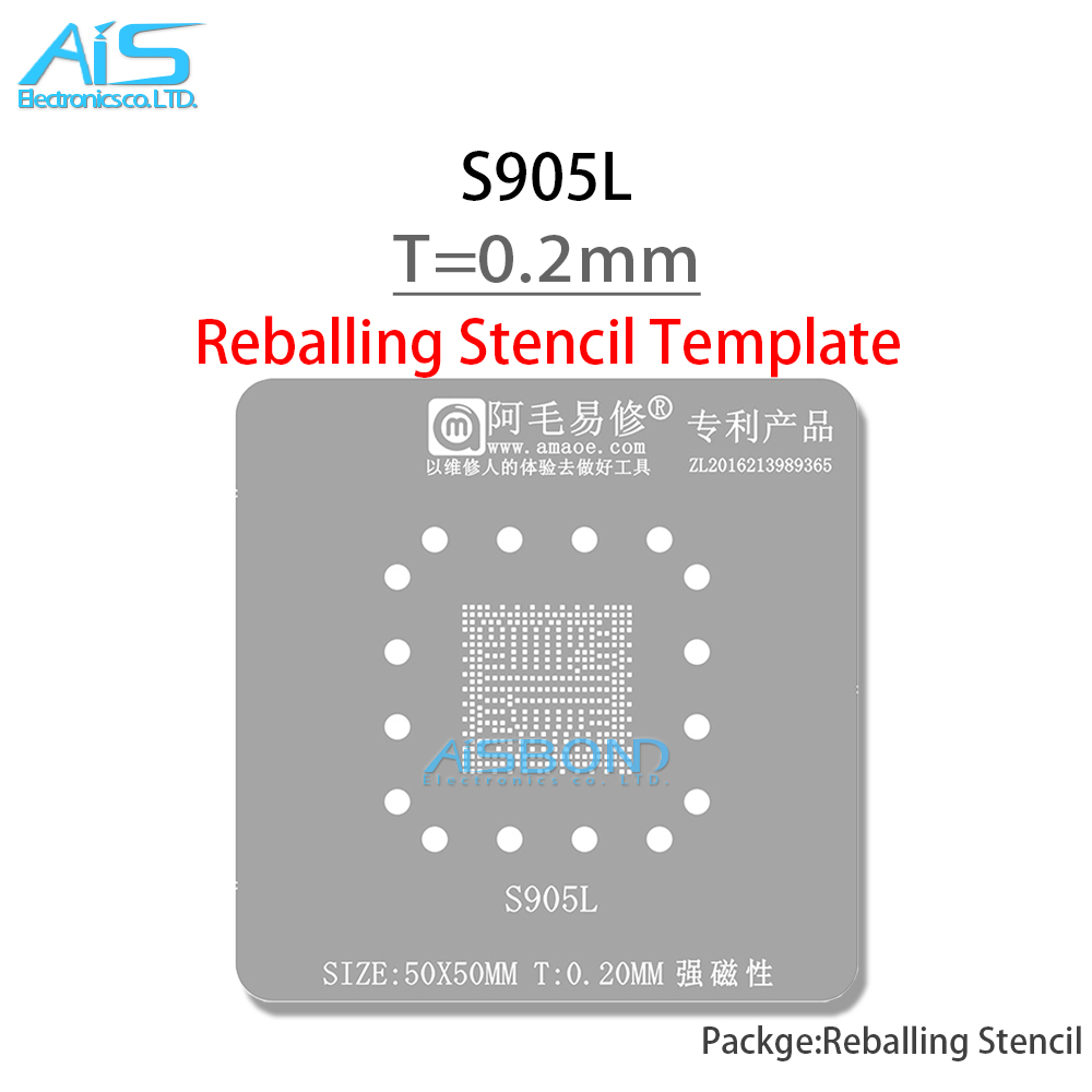 S905X4 S905L S905Z BGA Reballing Stencil Template ... – Grandado