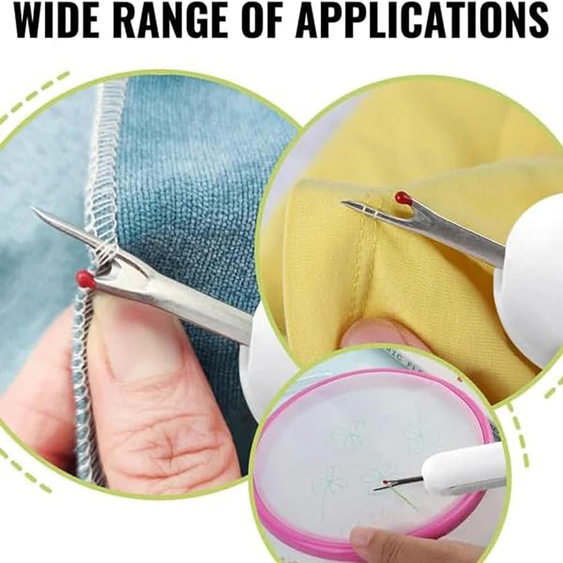 2 In 1 Needle Threader Sewing Seam Ripper Sewing S... – Grandado