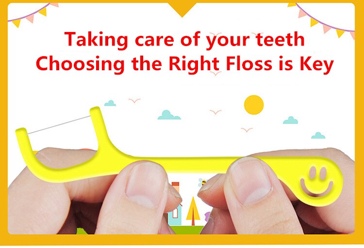 40pcs/lot Dental Floss Oral Care Teeth Stick Inter... – Vicedeal