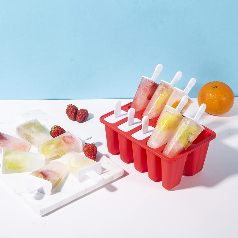Silikon-Eis am Stiel-Formen, selbstgemachte EIS-Ei... – Vicedeal