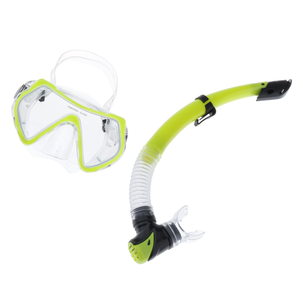 Scuba Diving Mask Goggles Snorkel Set Women Men Di... – Grandado