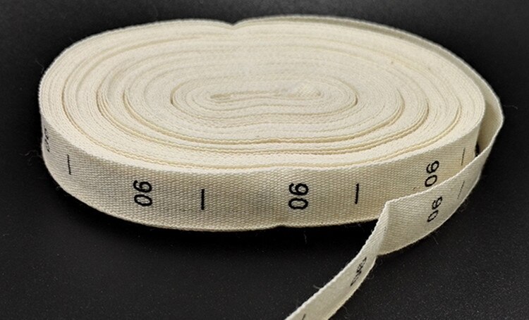 500pcs/roll Beige Cotton Size Labels Washable Soft... – Grandado