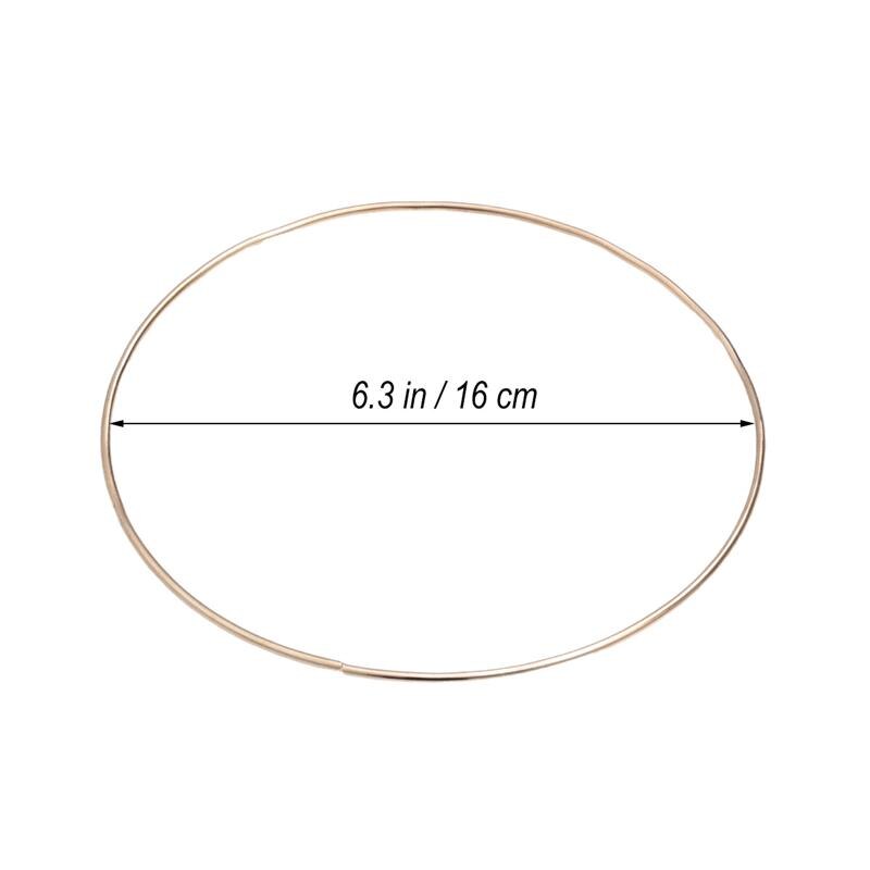 10pcs 16cm Simple Dream Catcher Ring Round Metal C... – Grandado