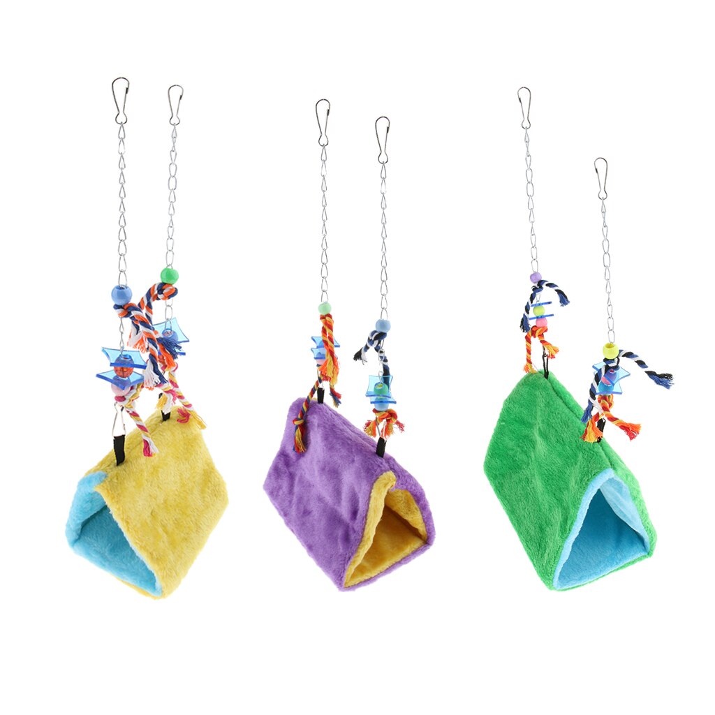 Amagogo Papegaai Vogel Warm Comfy Hangmat Opknopin... – Vicedeal