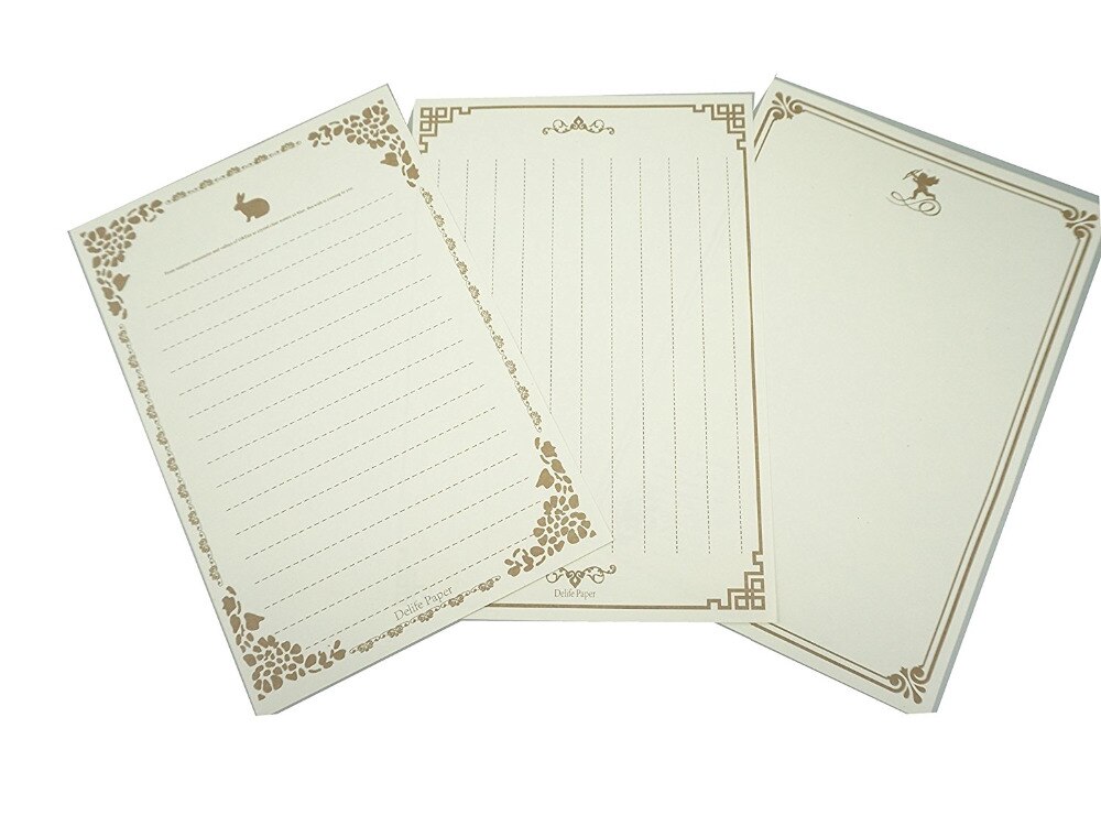 24Pcs Vintage Stationery Letter heads Retro Style ... – Grandado