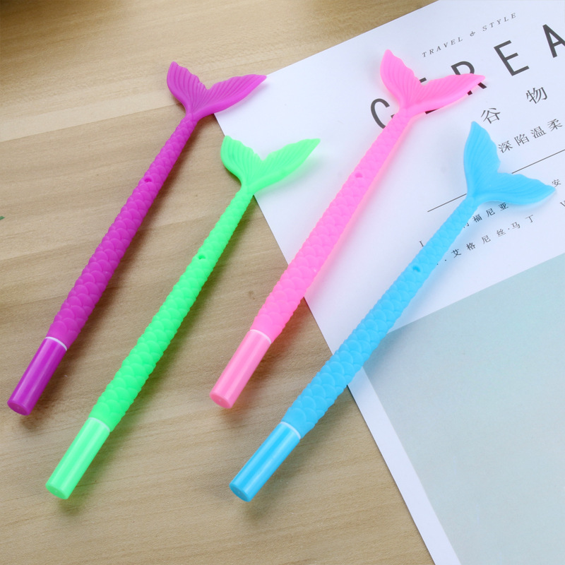 24 Pcs Leuke Fishtail Gel Pen Student Leren Briefp... – Vicedeal