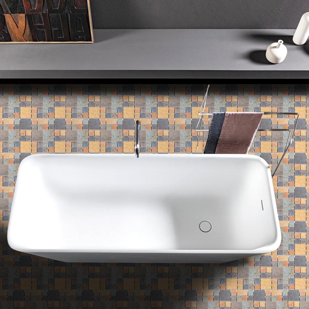 Self Adhesive Mosaic Tile Sticker Bath Backsplash ... – Vicedeal