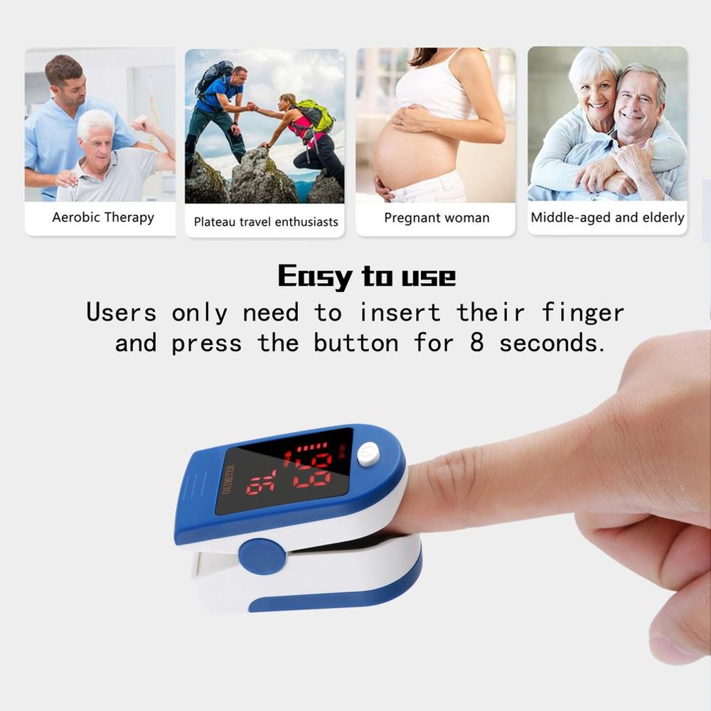 Professionele Vinger Oximeter Draagbare Pulsoximet... – Vicedeal