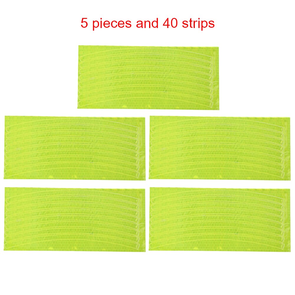 5pcs Bike Safety Stickers Bicycle Reflective Stick... – Grandado