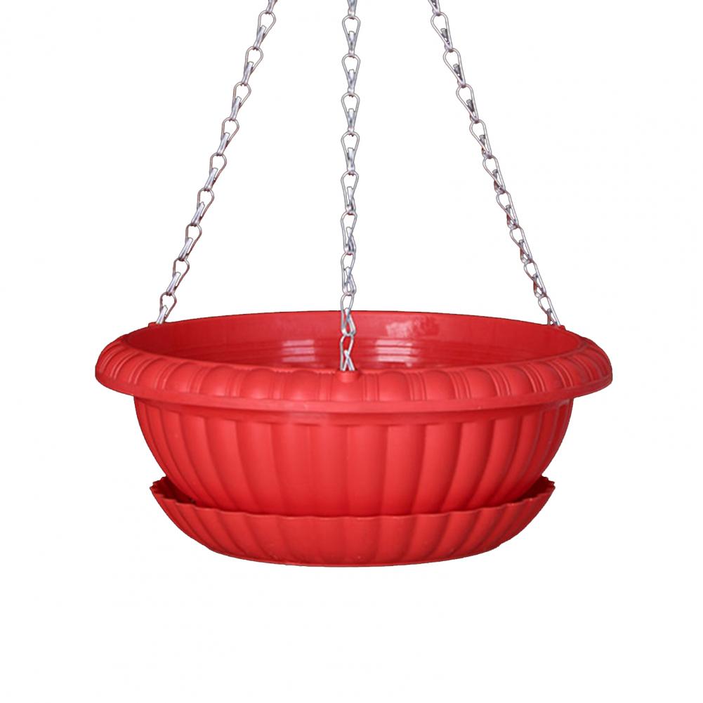 Bright Color Hanging Flower Pot with Chain Triangu... – Grandado