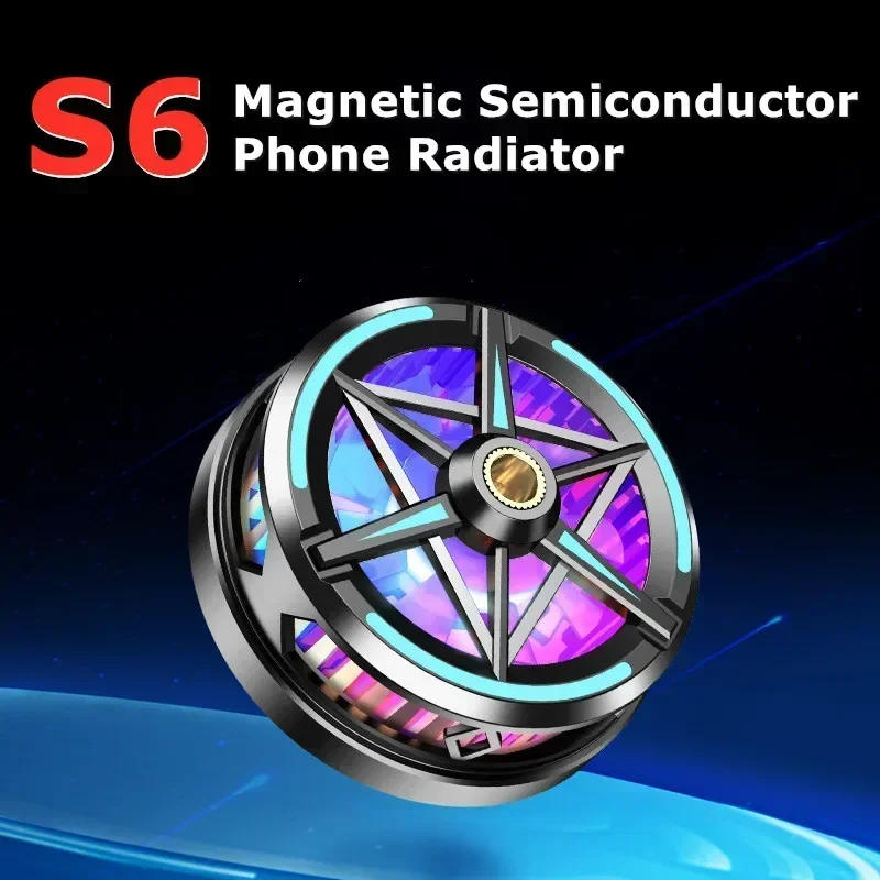 S6 Mobiele telefoonradiator Magnetische halfgeleid... – Vicedeal