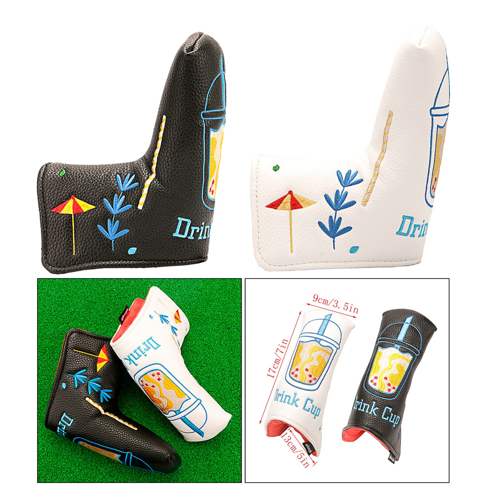 PU Golf Club Headcover Blade Putter Protector Tran... – Grandado