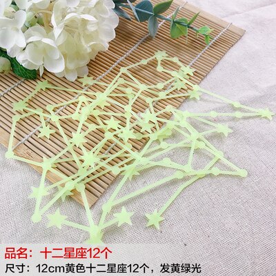 Pvc Stars Glow Stickers Luminous In Dark Night Flu... – Grandado