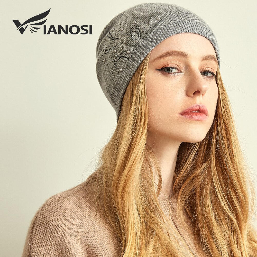 VIANOSI Wool Winter Hats for Women Warm Beanies Ha... – Grandado