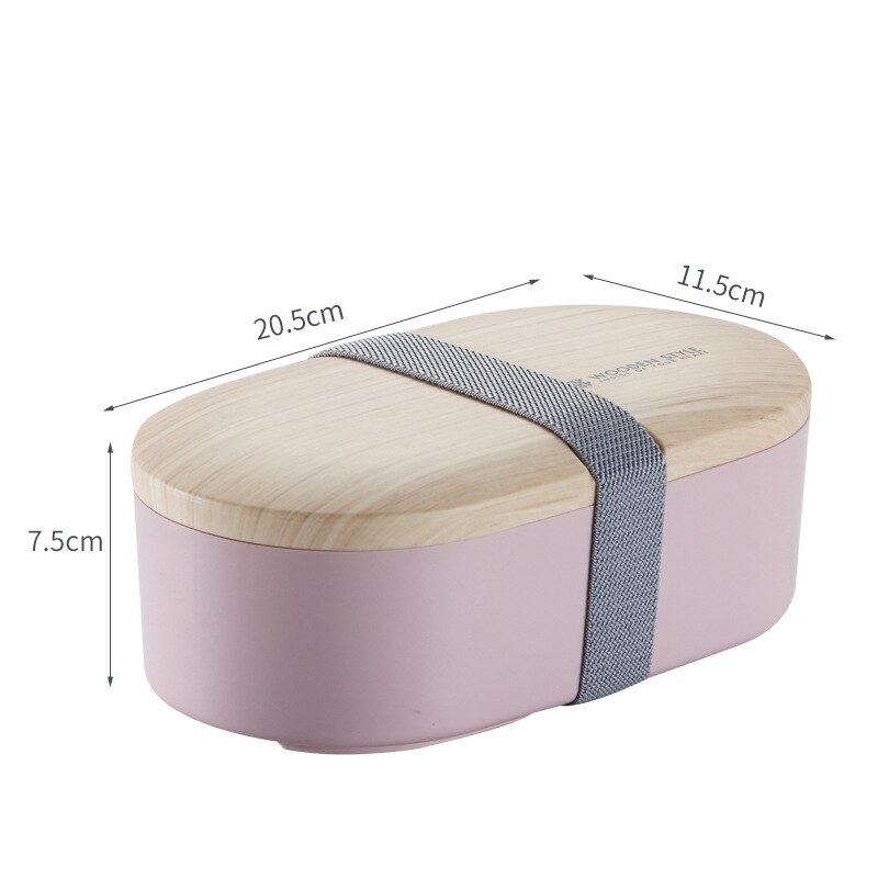 Multi-functional Microwave Lunch Box Japanese Wood... – Vicedeal