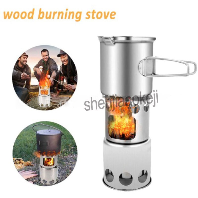 Multi-purpose camping grill stove Stainless Steel ... – Grandado