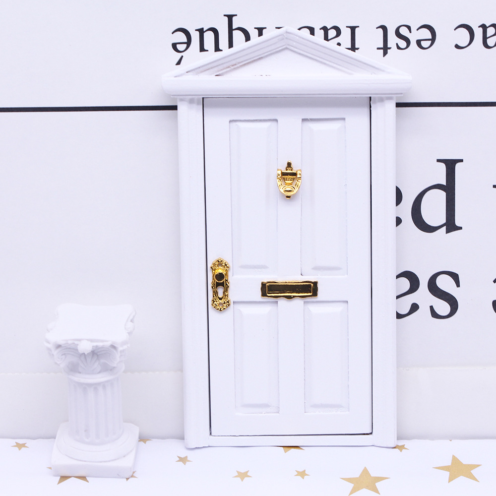 Mini Wooden Elf Door Miniature Simulation Furnitur... – Grandado