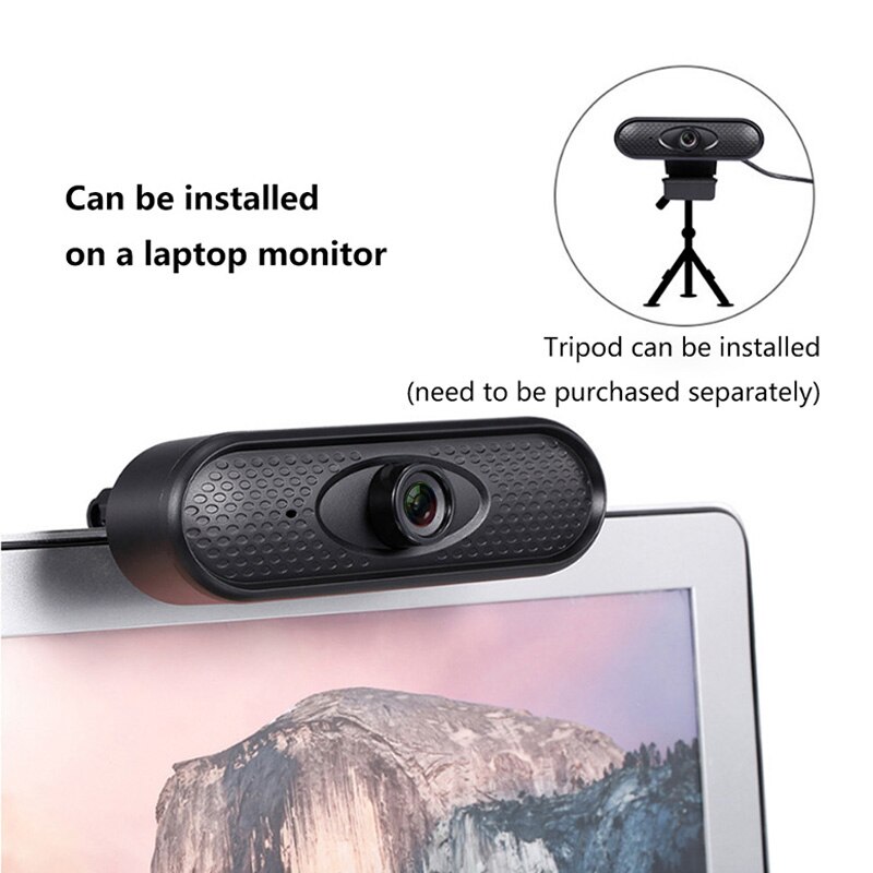 Webcam Full HD 1080P Web Camera For Computer USB P... – Grandado