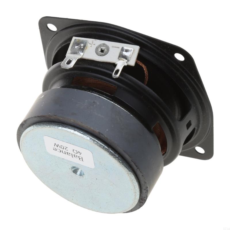 920l 79mm 4 ohm 20w fuldfrekvenshøjttaler firkante... – Vicedeal