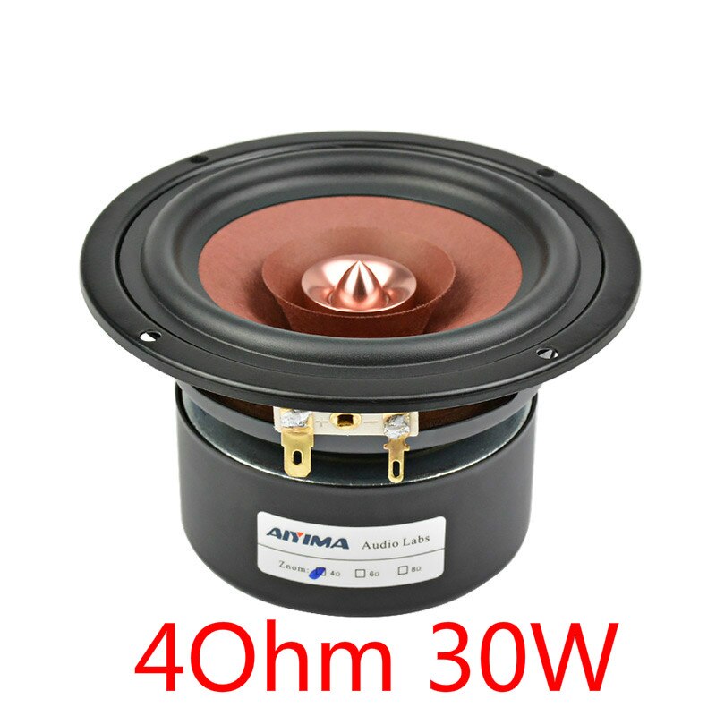 AIYIMA 1Pcs 4 Inch Audio Speaker Driver HIFI 4 8 O... – Grandado