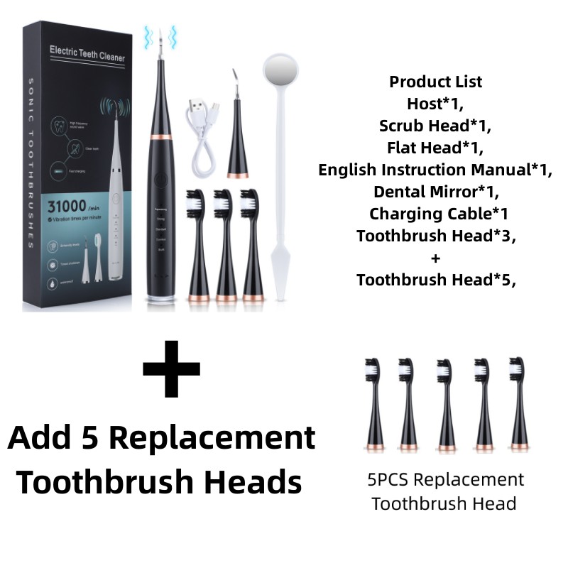 Electric Toothbrush Set with Six Functions for Tot... – Grandado