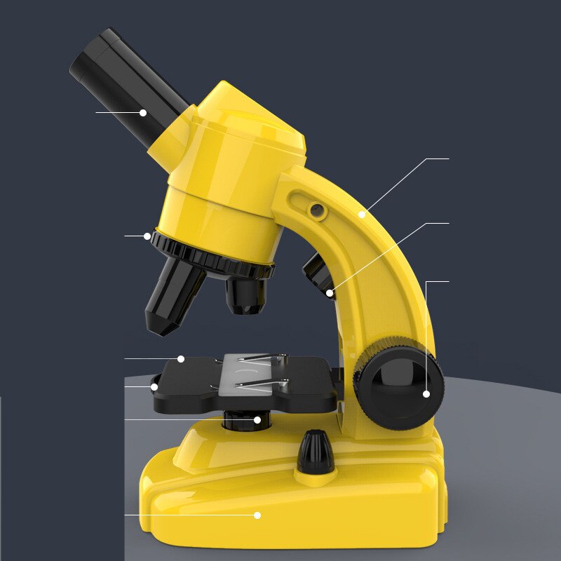 Optical microscope toys 1600 times biological chil... – Grandado