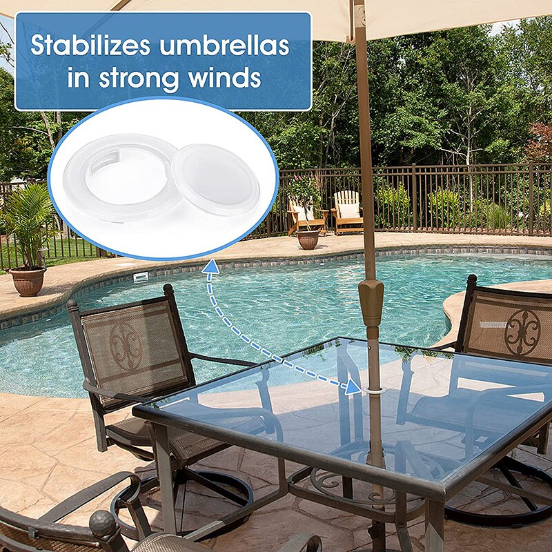 2PcsTable Umbrella Hole Ring Cap Set Parasol Hole ... – Grandado