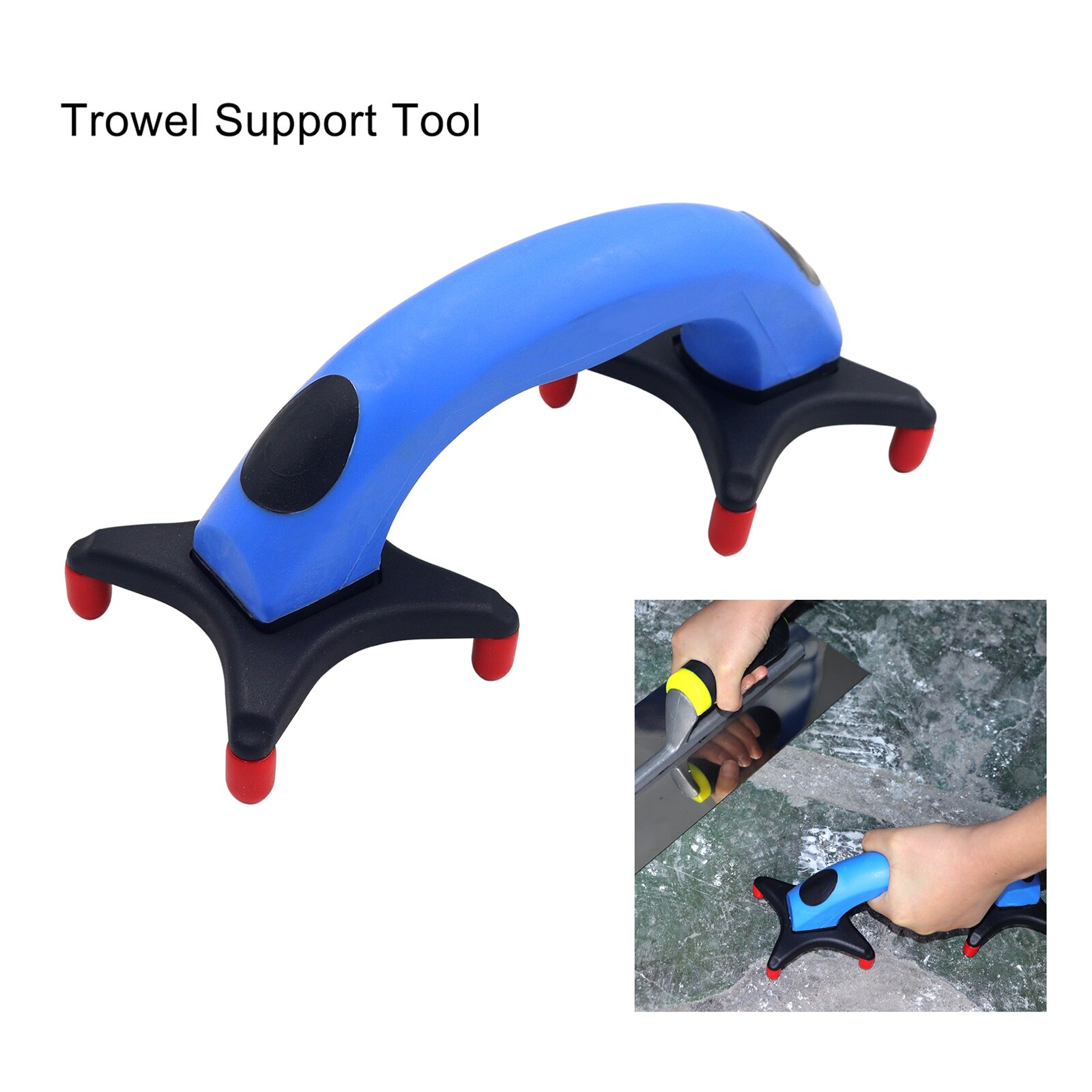 Home Wall Curved Handle Tool Square Notched Trowel... – Vicedeal