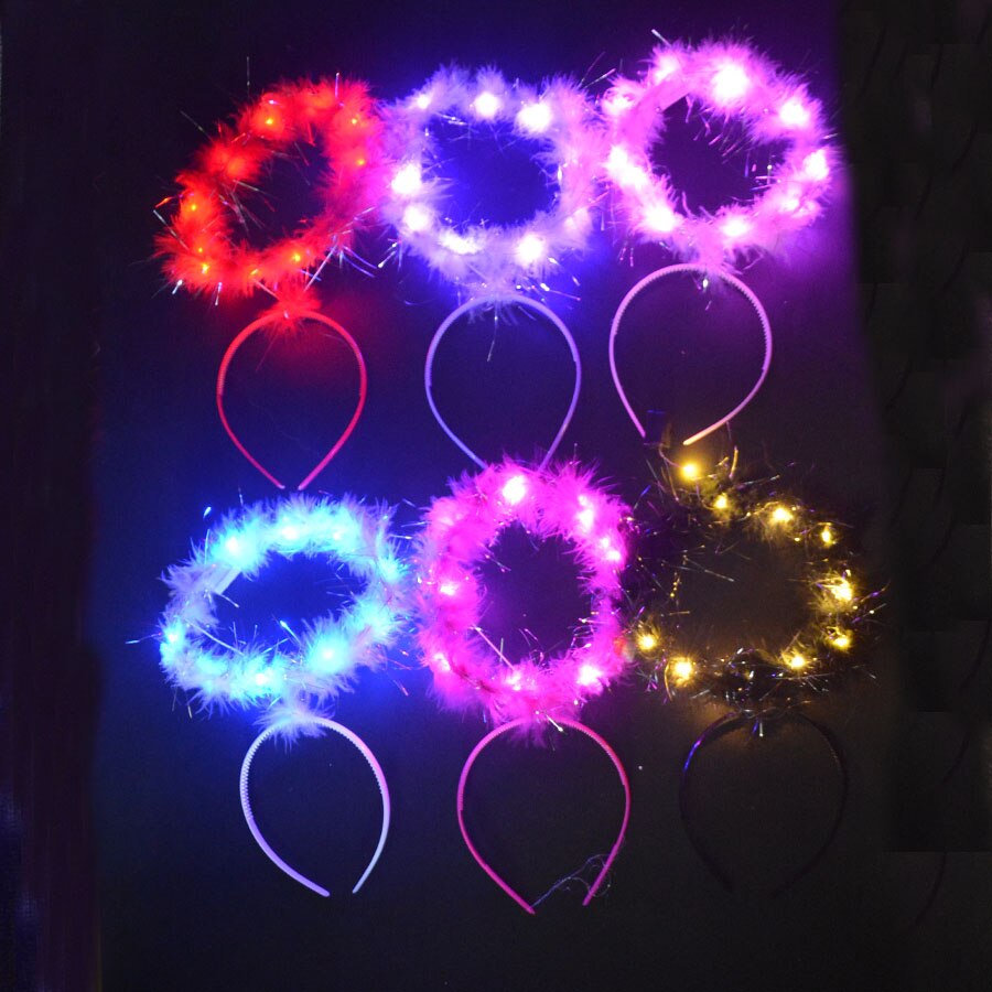 Light Angel Halo LED Headband Hair Accessories Glo... – Vicedeal
