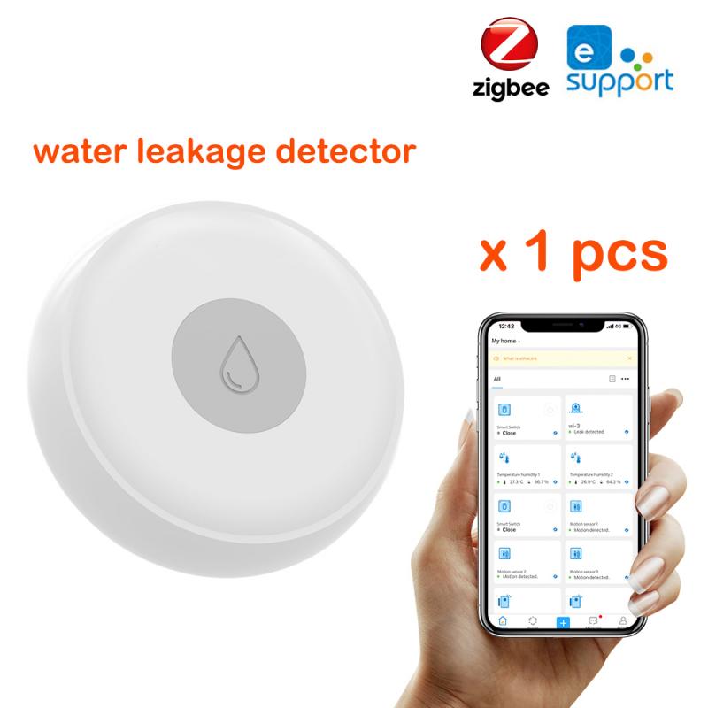Ewelink Zigbee Smart Home Waterlek Sensor Draadloz... – Vicedeal