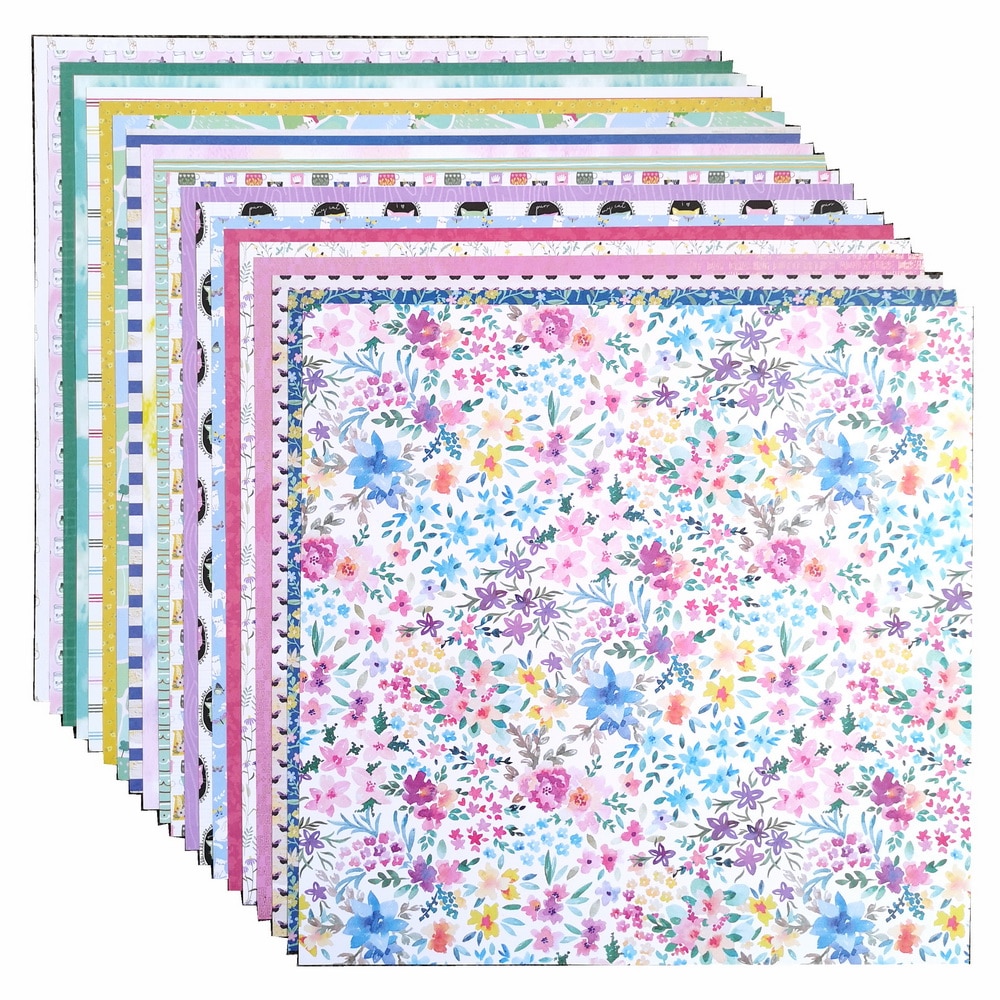 Crzcrafter 12"x12 Inch Scrapbooking Paper 20 Sheet... – Vicedeal